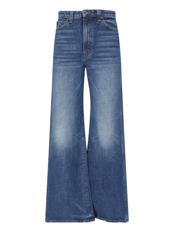 Khaite Dane" Wide-leg Jeans