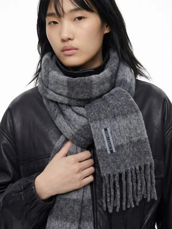 Our Legacy Scarf “summer - Gray