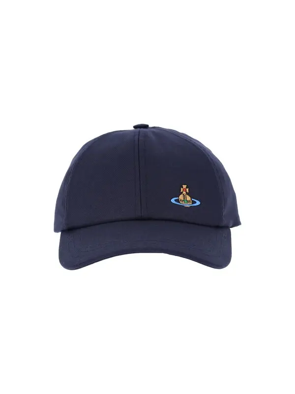 VIVIENNE WESTWOOD Baseball Cap "orb - Blue