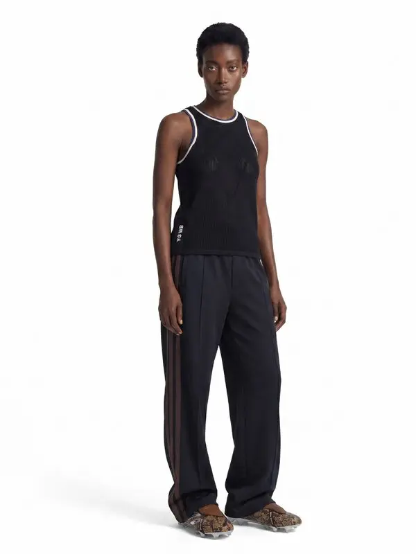 Y3 X Wales Bonner Tank Top In Mesh