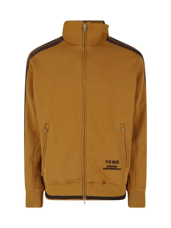 Y3 X Wales Bonner Zip Logo Sweatshirt