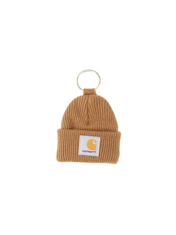 Carhartt Work In Progress Keychain “mini Watch Hat - Brown
