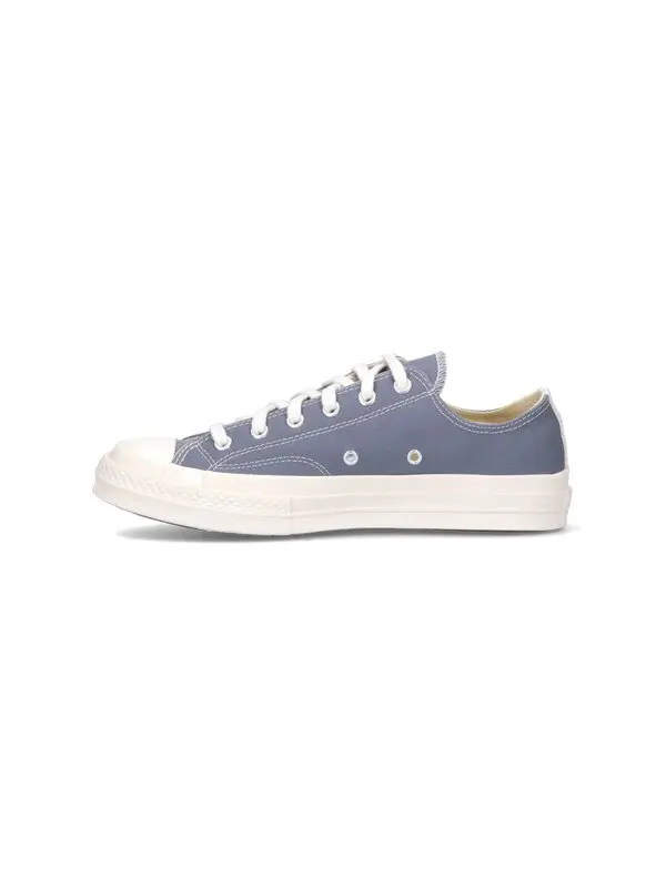 Play Comme Des Garcon Low Top “chuck Taylor” Sneakers - Gray