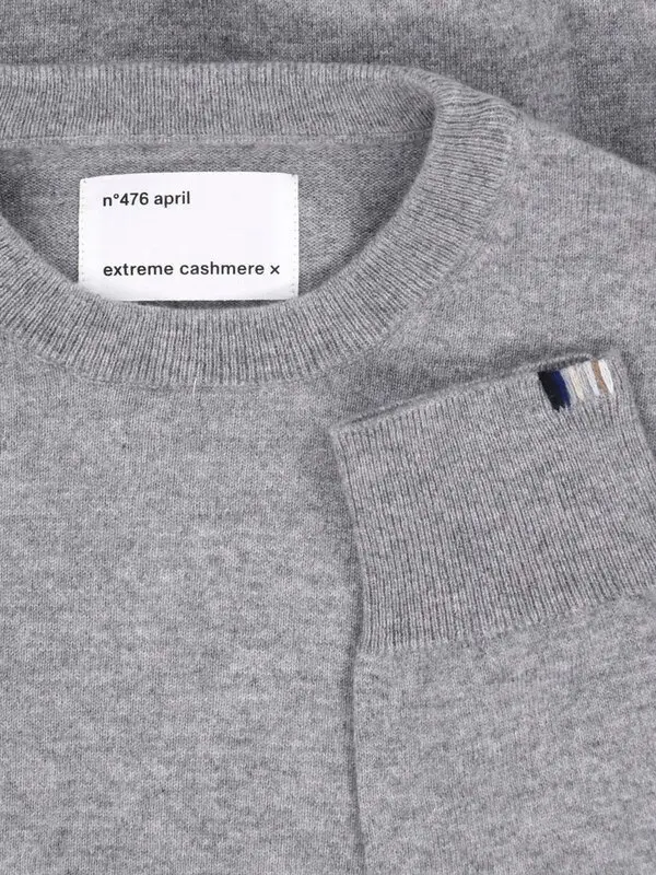 Extreme Cashmere Cashmere Sweater "april - Gray