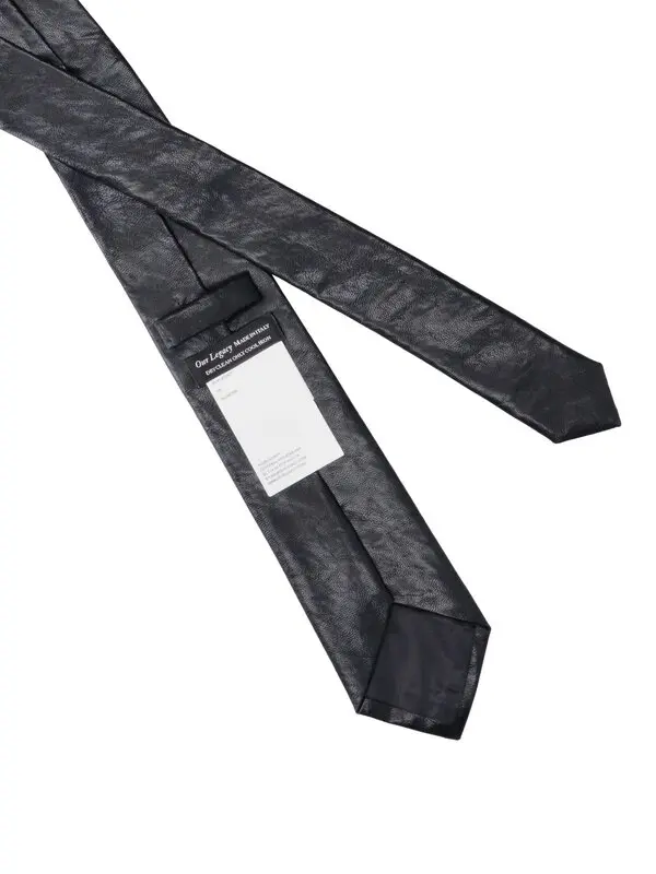 Our Legacy Tie “real Fake Leather