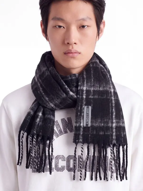 Our Legacy Plaid Scarf "estate
