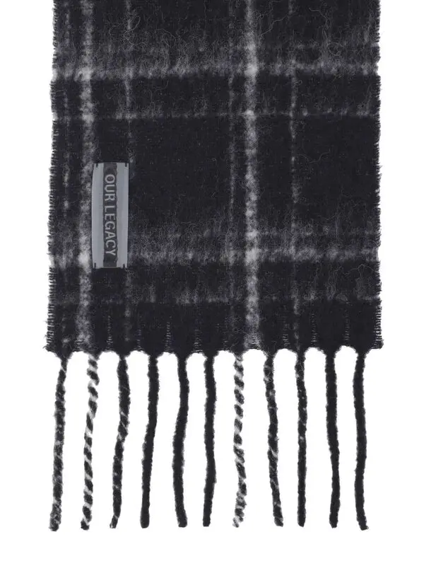 Our Legacy Plaid Scarf "estate