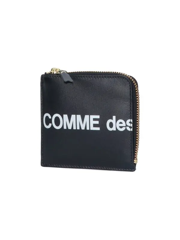 Comme Des Garçons Huge Logo' Coin Purse