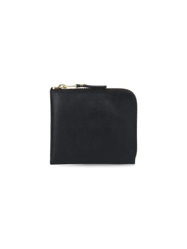 Comme Des Garçons Small Zip Wallet - Black