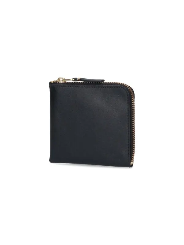 Comme Des Garçons Small Zip Wallet - Black
