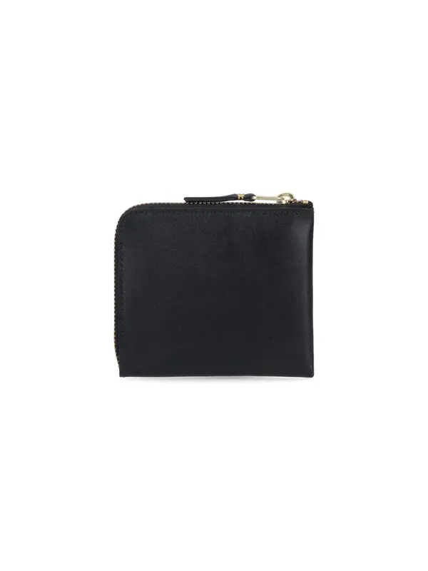 Comme Des Garçons Small Zip Wallet - Black