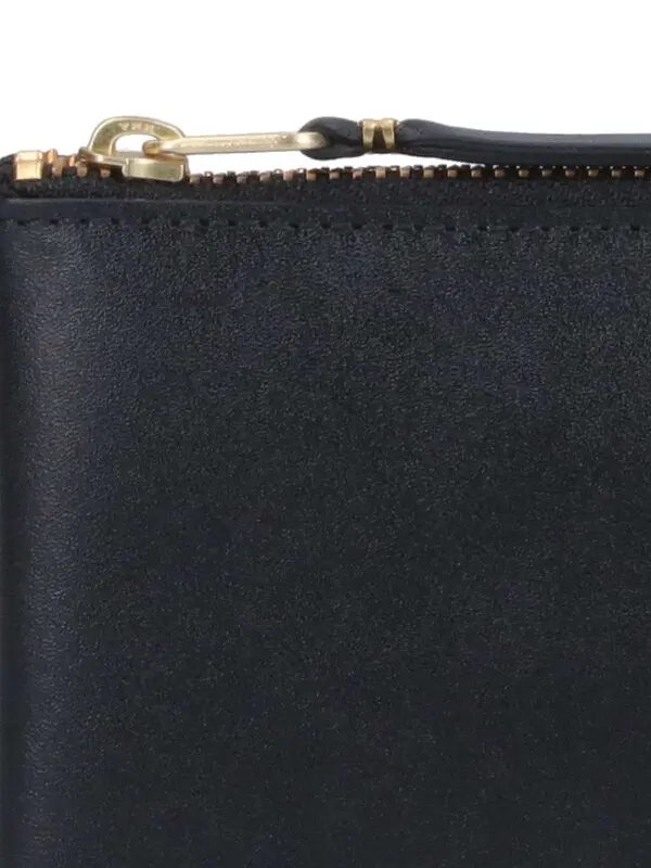 Comme Des Garçons Small Zip Wallet - Black