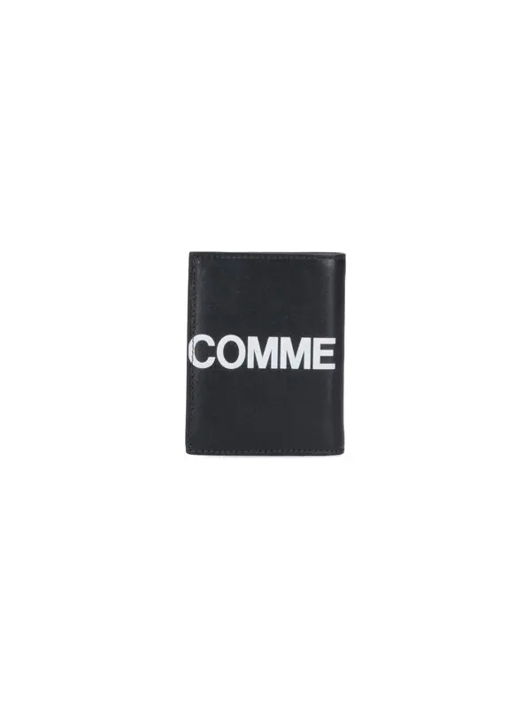 Comme Des Garçons Bifold Logo Wallet
