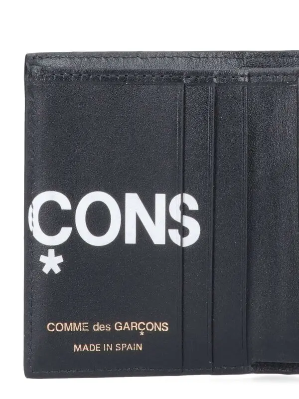 Comme Des Garçons Bifold Logo Wallet