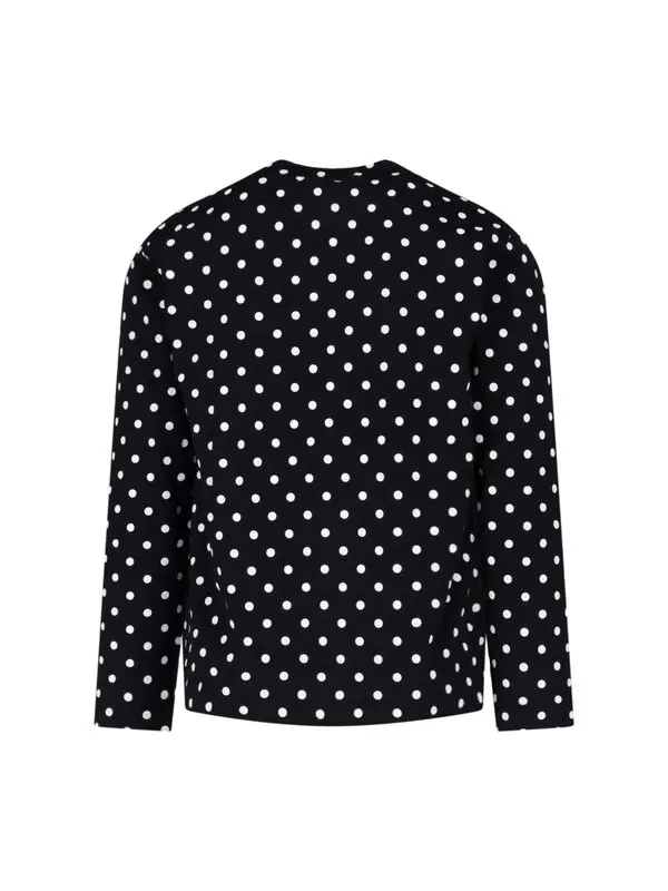 Play Comme Des Garcon Polka Dot Sweatshirt