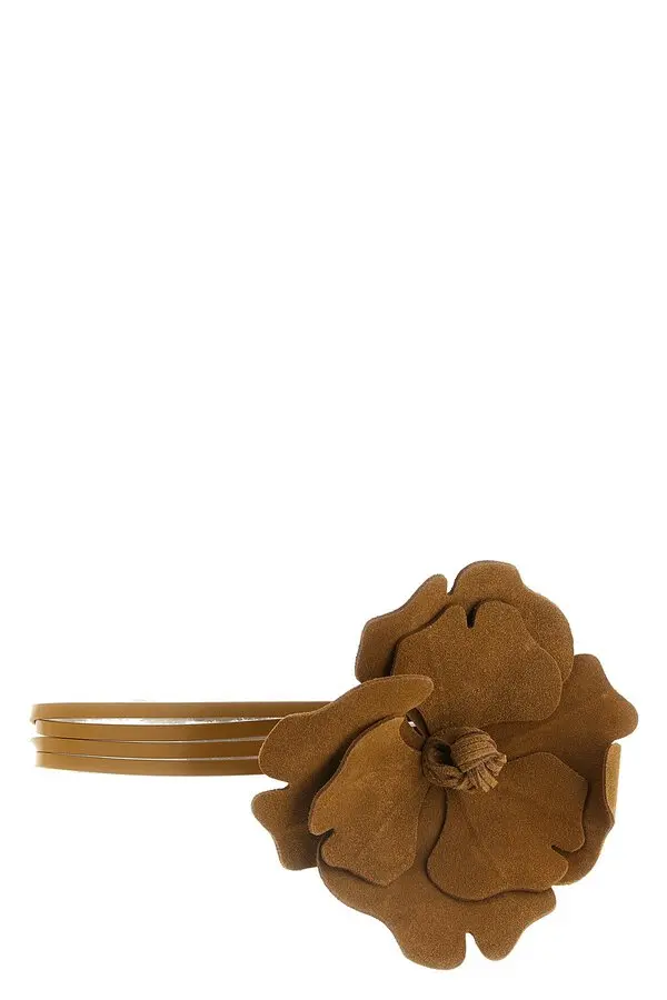 Pinko Flower' Belt - Brown
