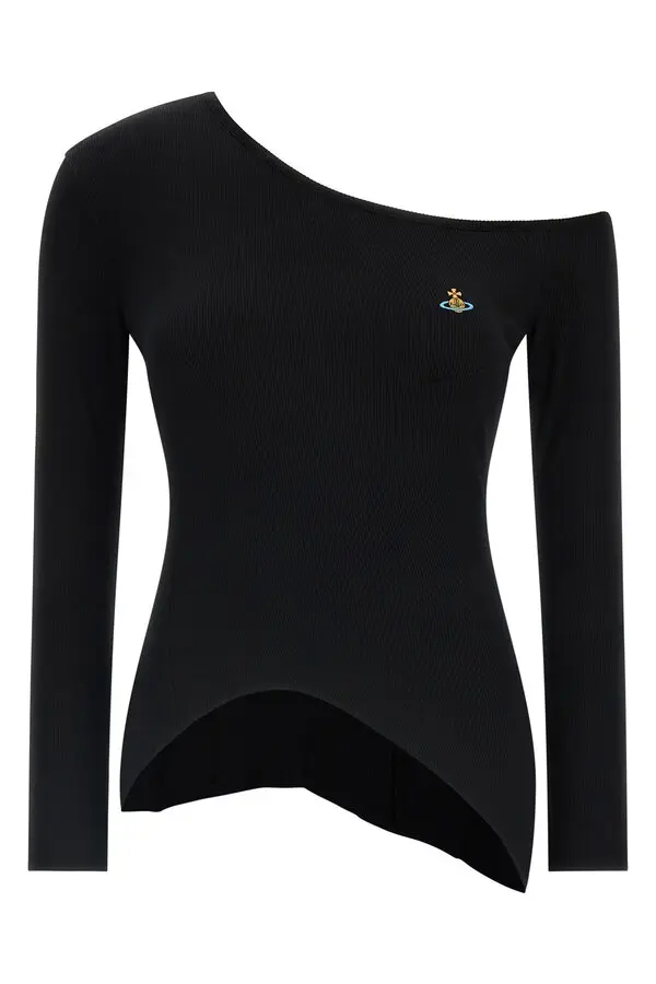 VIVIENNE WESTWOOD Orgy Shoulder' T-shirt - Black