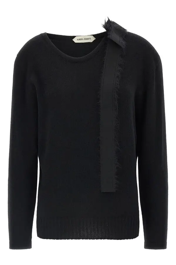 Alberta Ferretti Bow Sweater