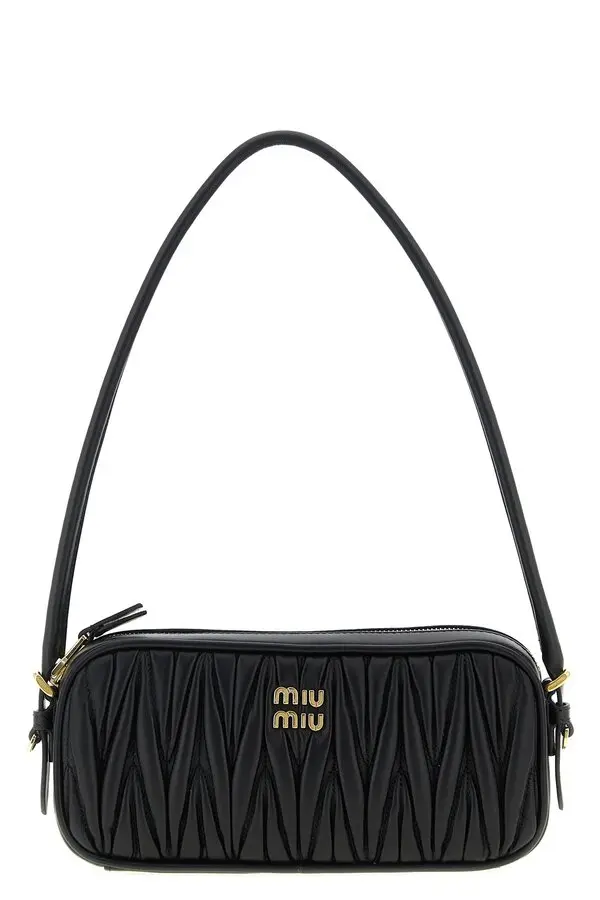 Miu Miu Matelassé Nappa Pouch