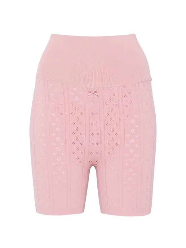 JW Anderson Cotton Cyclist Shorts - Multicolor