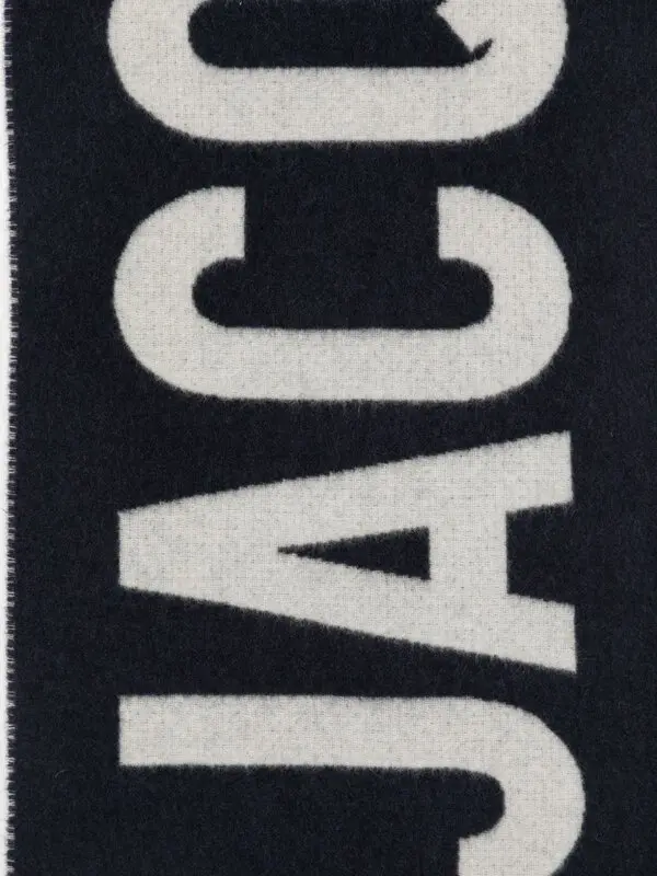 Jacquemus Logo Wool Scarf