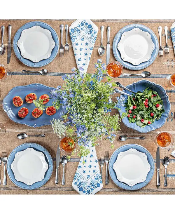 JULISKA Berry & Thread Dinner Plate - Chambray