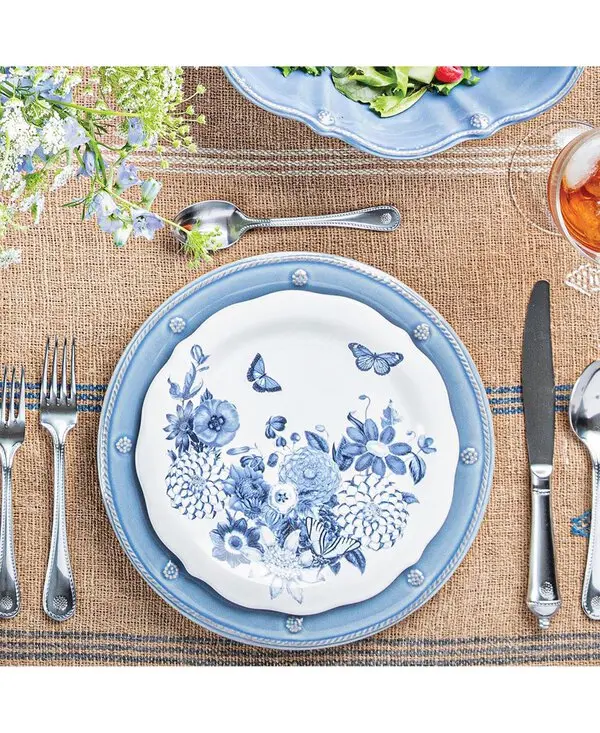 JULISKA Berry & Thread Dinner Plate - Chambray