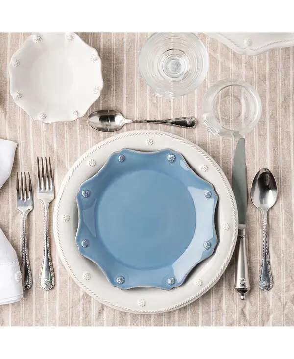 JULISKA Berry & Thread Scalloped Dessert/salad Plate