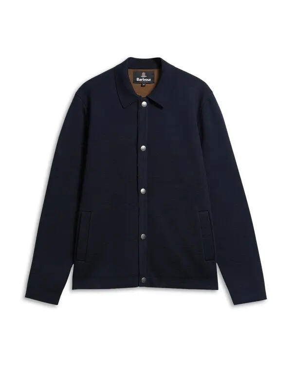 Barbour Florcombe Cotton & Wool Blend Knit Cardigan Sweater