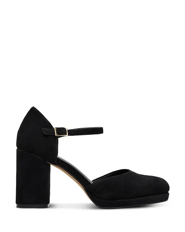 PHASE EIGHT Suede Platform Pumps