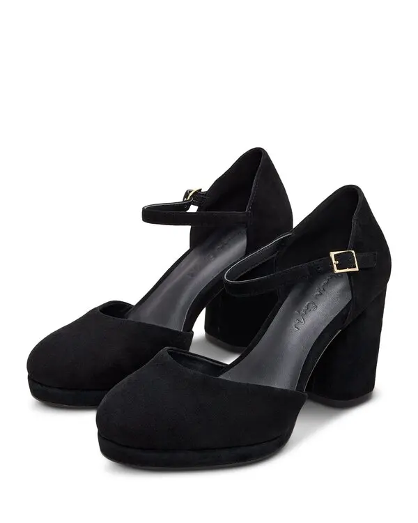 PHASE EIGHT Suede Platform Pumps