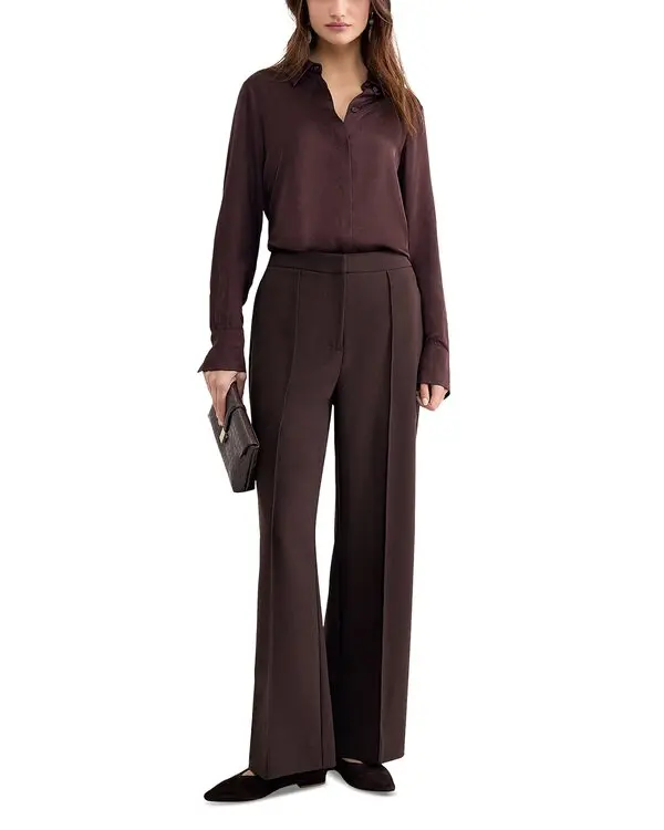 PHASE EIGHT Novie Satin Button Up Shirt