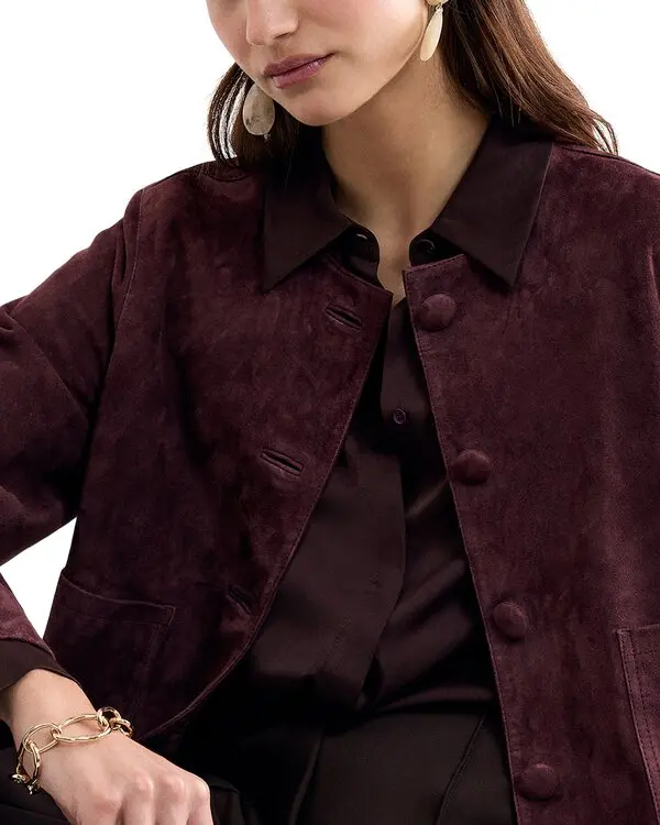 PHASE EIGHT Novie Satin Button Up Shirt