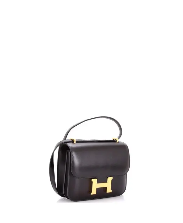 Hermès 18 Constance Nm Bag Box Calf - Black