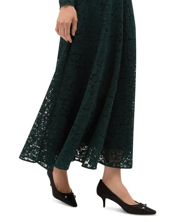 HOBBS LONDON Ashdown Lace Midi Dress