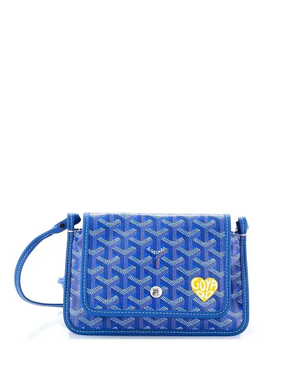 Goyard Plumet Clutch Wallet Printed Coated Canvas - Blue