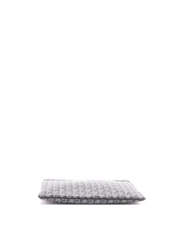 Goyard Mm Senat Zip Pouch Coated Canvas
