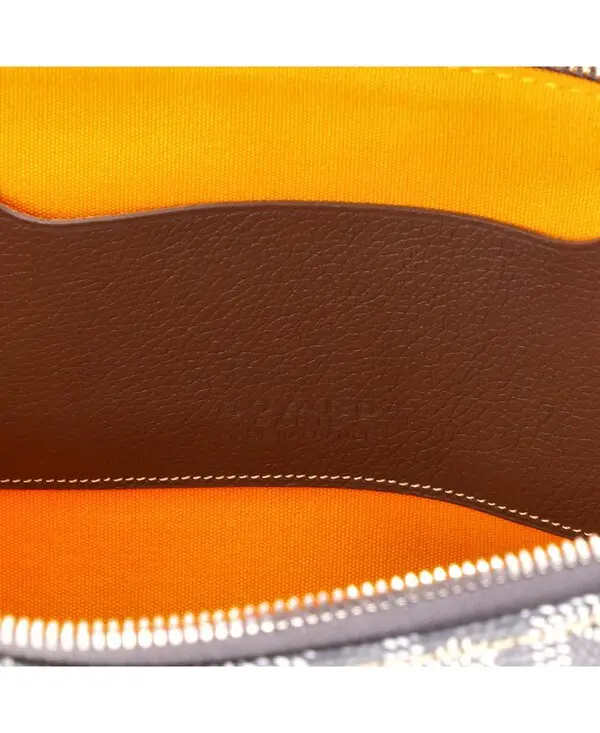 Goyard Mm Senat Zip Pouch Coated Canvas