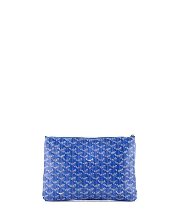 Goyard Mm Senat Zip Pouch Coated Canvas