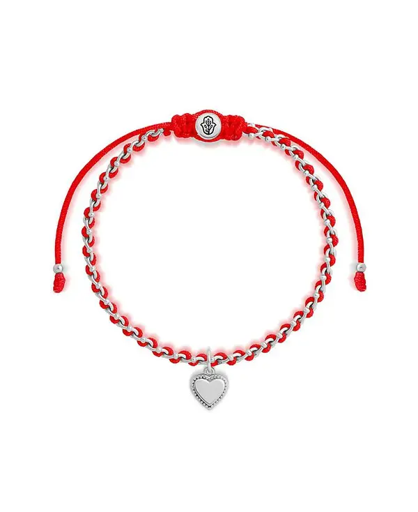 KARMA AND LUCK Boundless Affection Red String Heart Bracelet