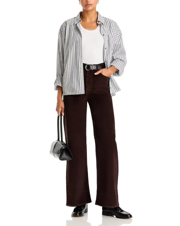 LEVI'S Ribcage Corduroy High Rise Wide Leg Pants