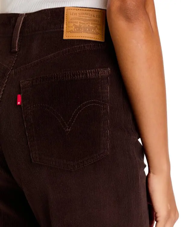 LEVI'S Ribcage Corduroy High Rise Wide Leg Pants