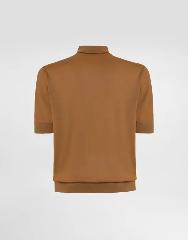 Dolce & Gabbana Fine-gauge Cashmere Polo Shirt