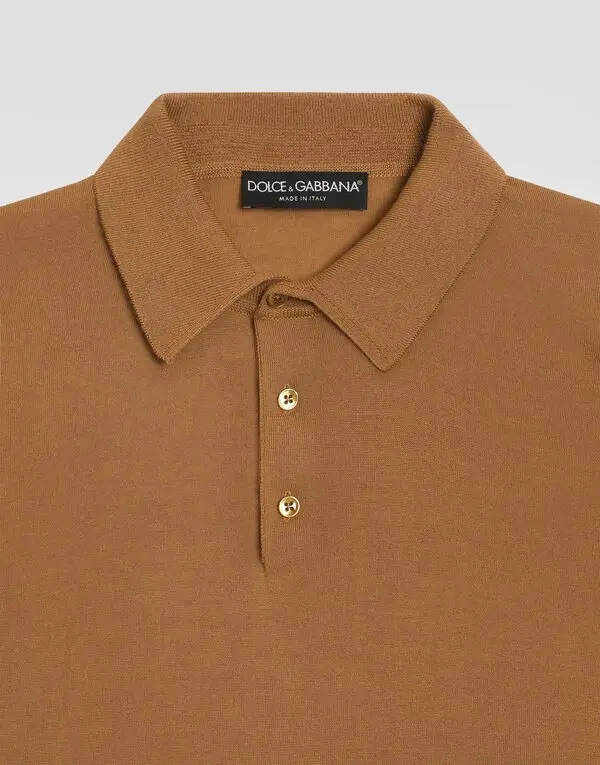 Dolce & Gabbana Fine-gauge Cashmere Polo Shirt