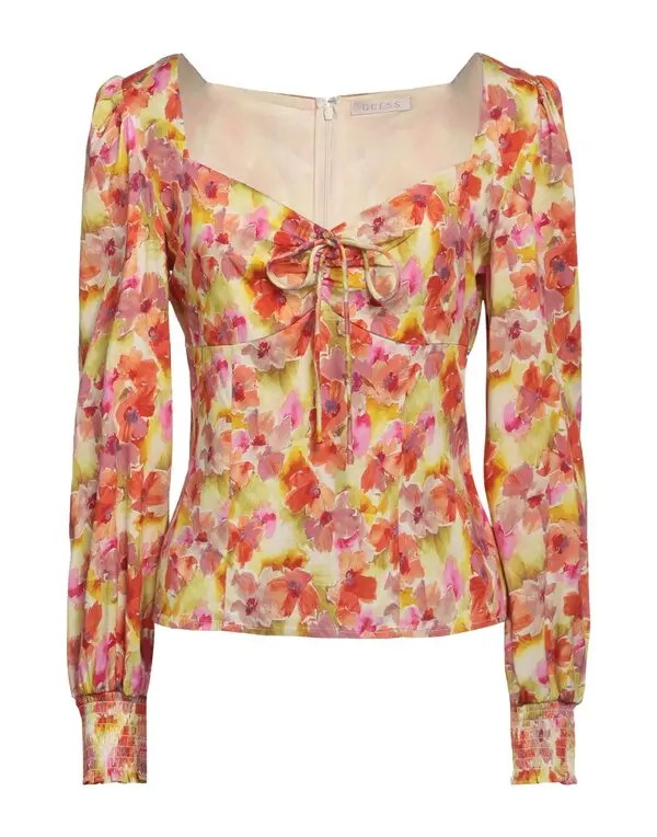 Guess Top Rust Size Viscose, Elastane