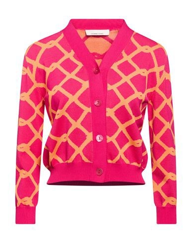 Liviana Conti Cardigan Size Viscose, Polyamide - Fuchsia