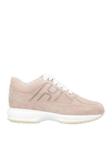 Hogan Sneakers Taupe Size Leather