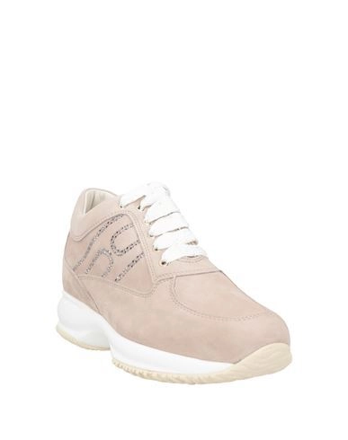 Hogan Sneakers Taupe Size Leather