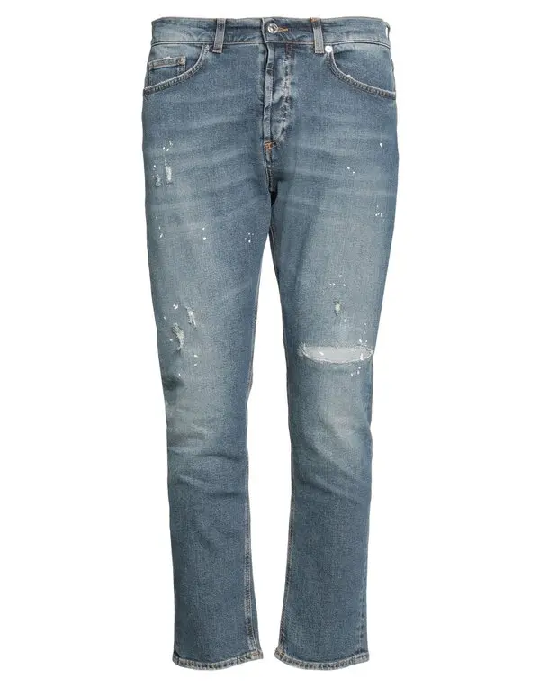 GRIFONI Jeans Size Cotton, Elastane