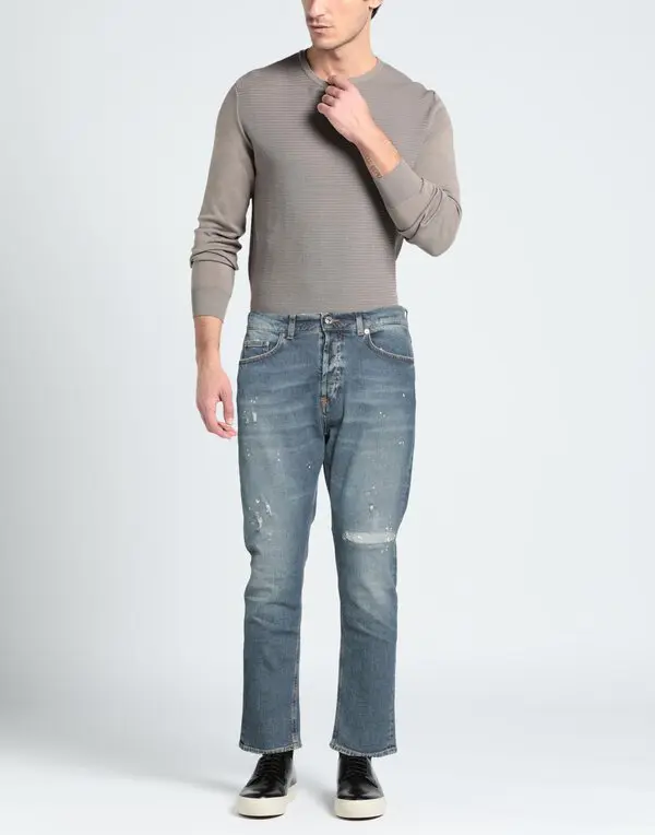 GRIFONI Jeans Size Cotton, Elastane
